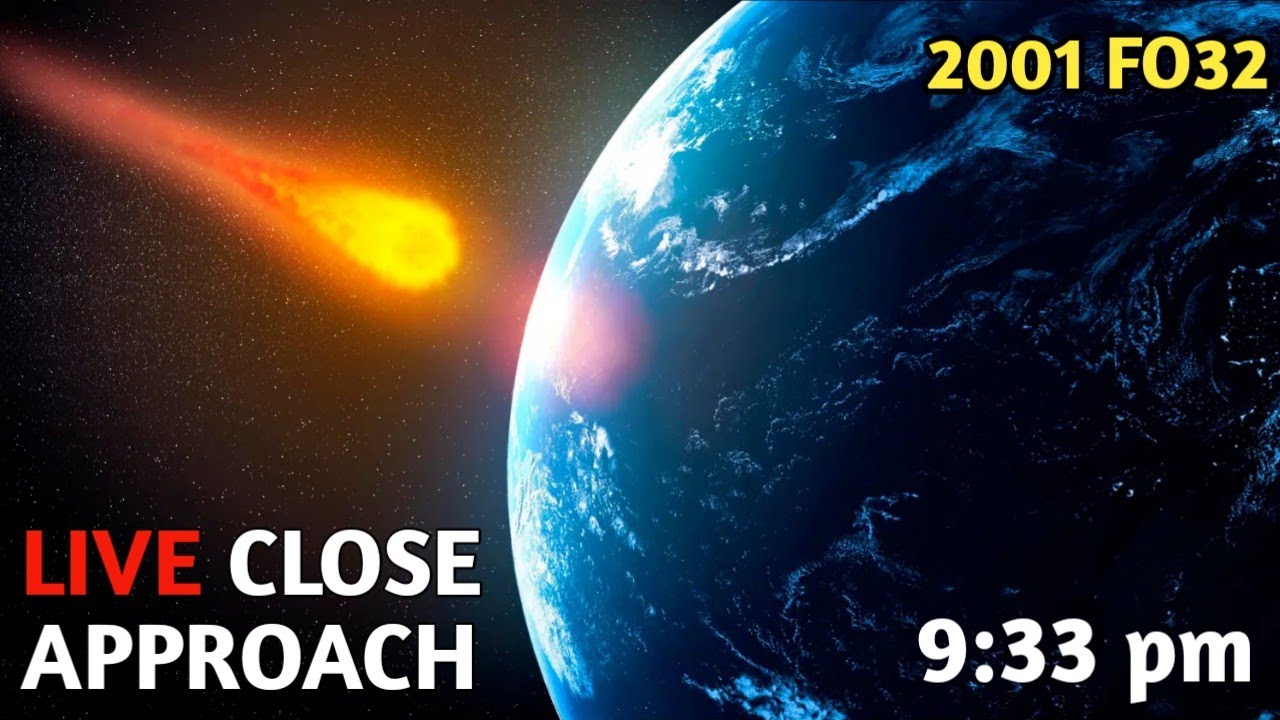 [LIVE] Close approach of 2001 fo32 | 21st March 2021 | Asteroid 2001 ...