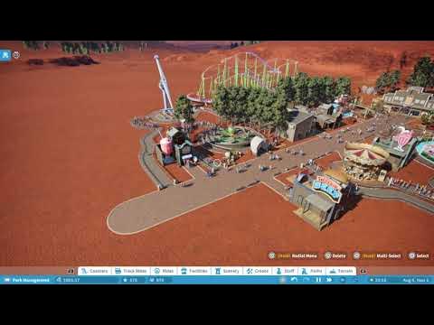 Planet Coaster | Building Western Amusement Park | Part 2 - YouTube