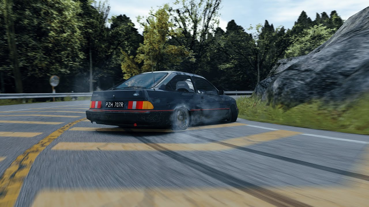 Offline Assetto Corsa Drift Session #213 - Ford Sierra Hatch SR20DE ...