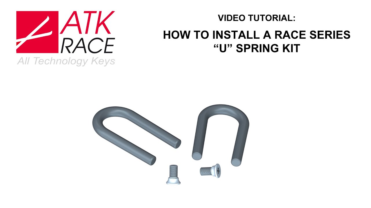 ATK RACE - TUTORIAL N.3 (EN): HOW TO REPLACE THE ''U'' SPRING COD K08W ...