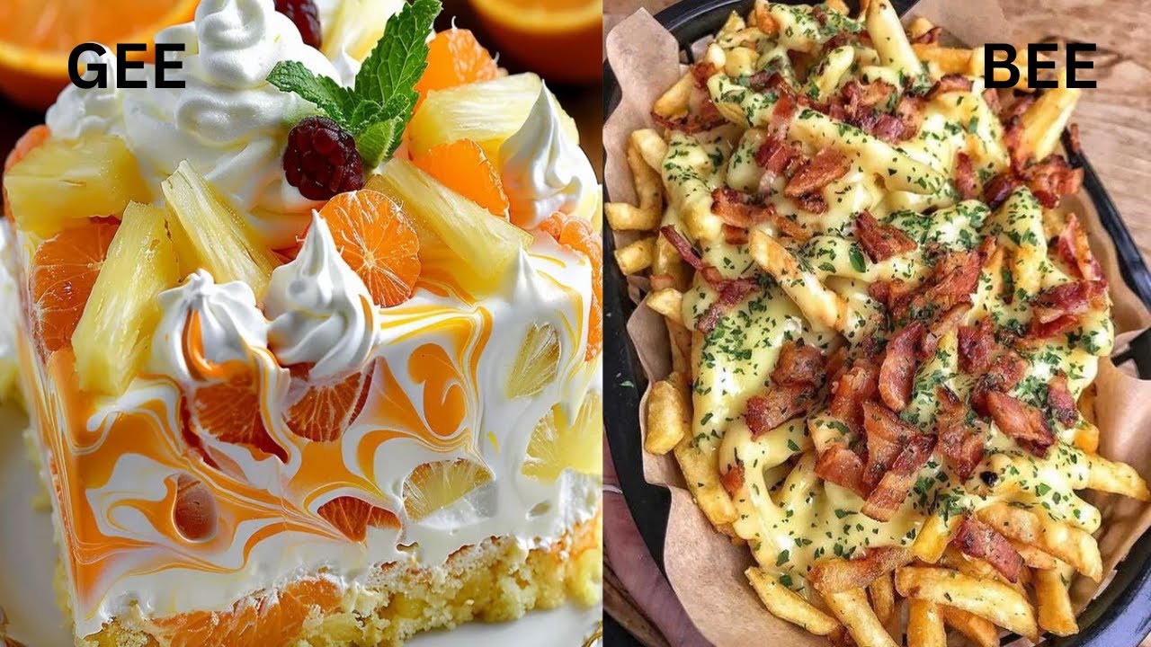 GEE or BEE | Sweet vs Savoury Foods Edition!!! - YouTube