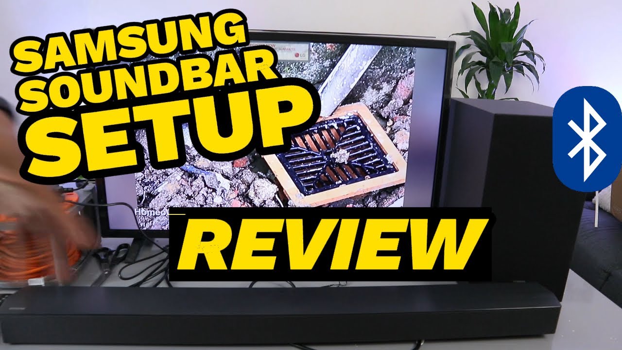 How to Setup SAMSUNG C430 SOUNDBAR To TV With Bluetooth - YouTube