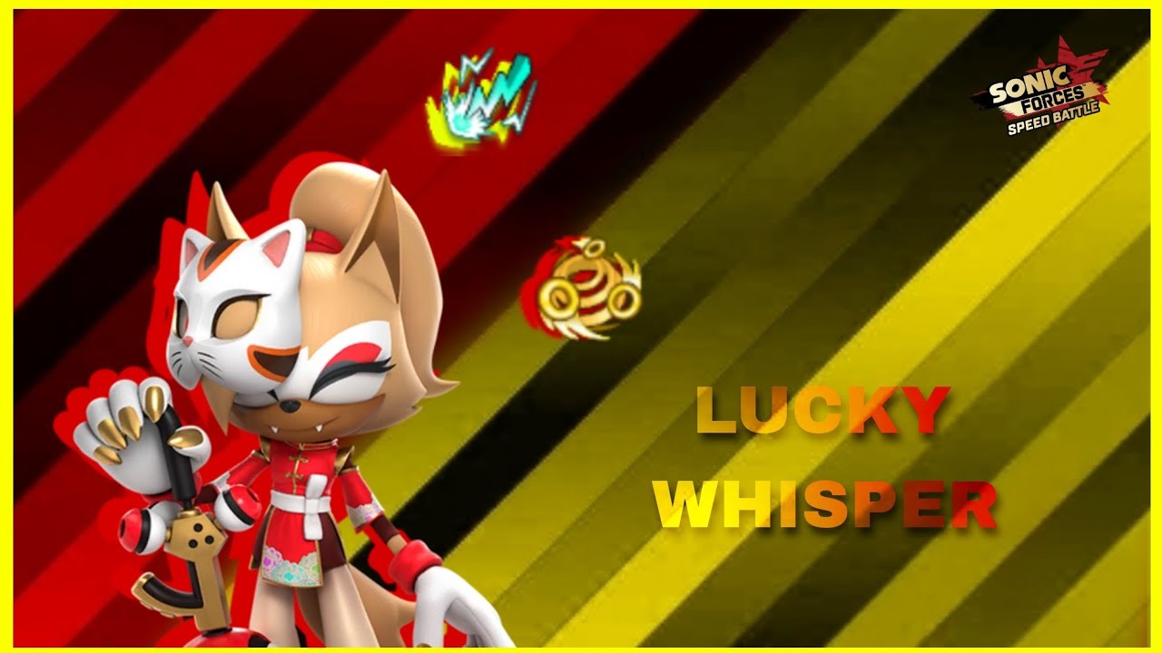 Sonic forces speed battle, gameplay Lucky Whisper (Lv. 5) / Helpinngwin ...