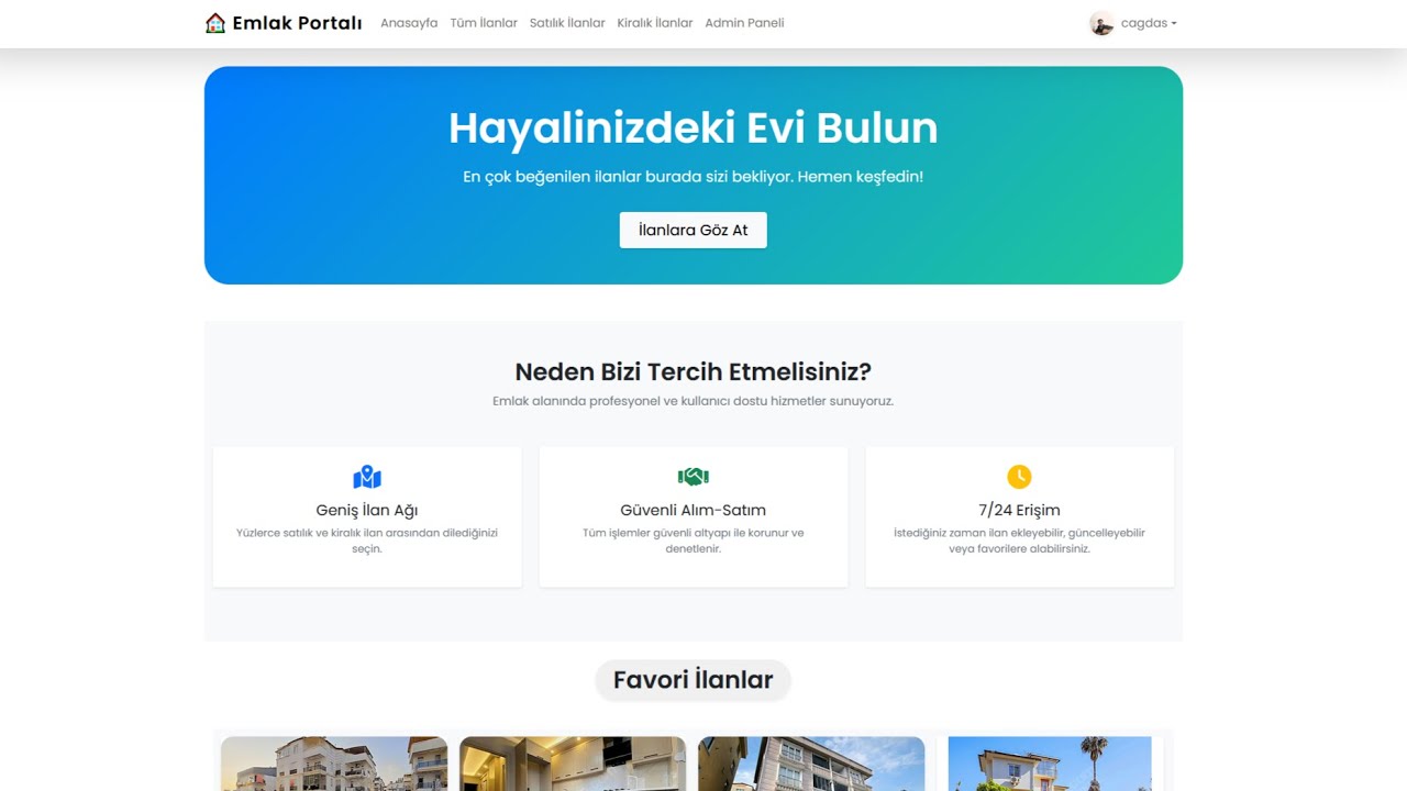 İnternet Programcılığı - Emlak Portalı Web API Çalışması - YouTube