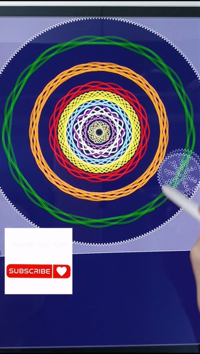 Spiro Pattern Generator | @Spirograph-z2 #shortvideo - YouTube