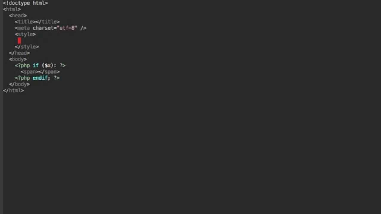 web-mode.el - web template editing for emacs - YouTube