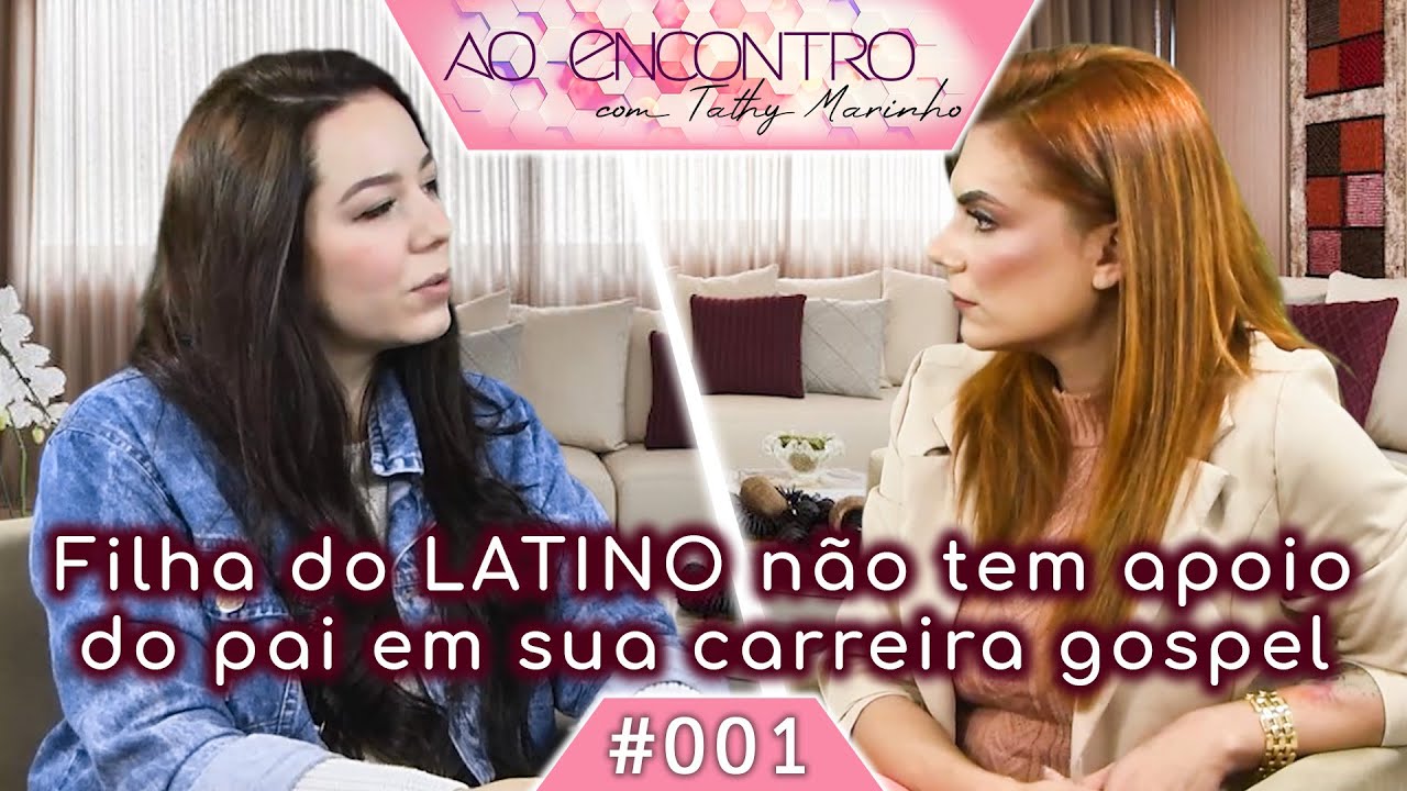 Estreia Ao Encontro com a Filha do Latino Amanda Rocha cantora Gospel ...