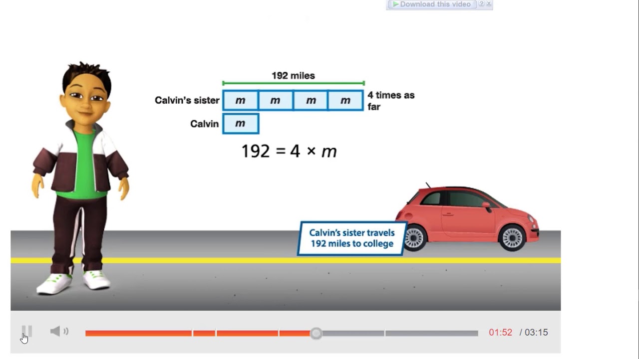 Continue to solve comparison Situations - YouTube