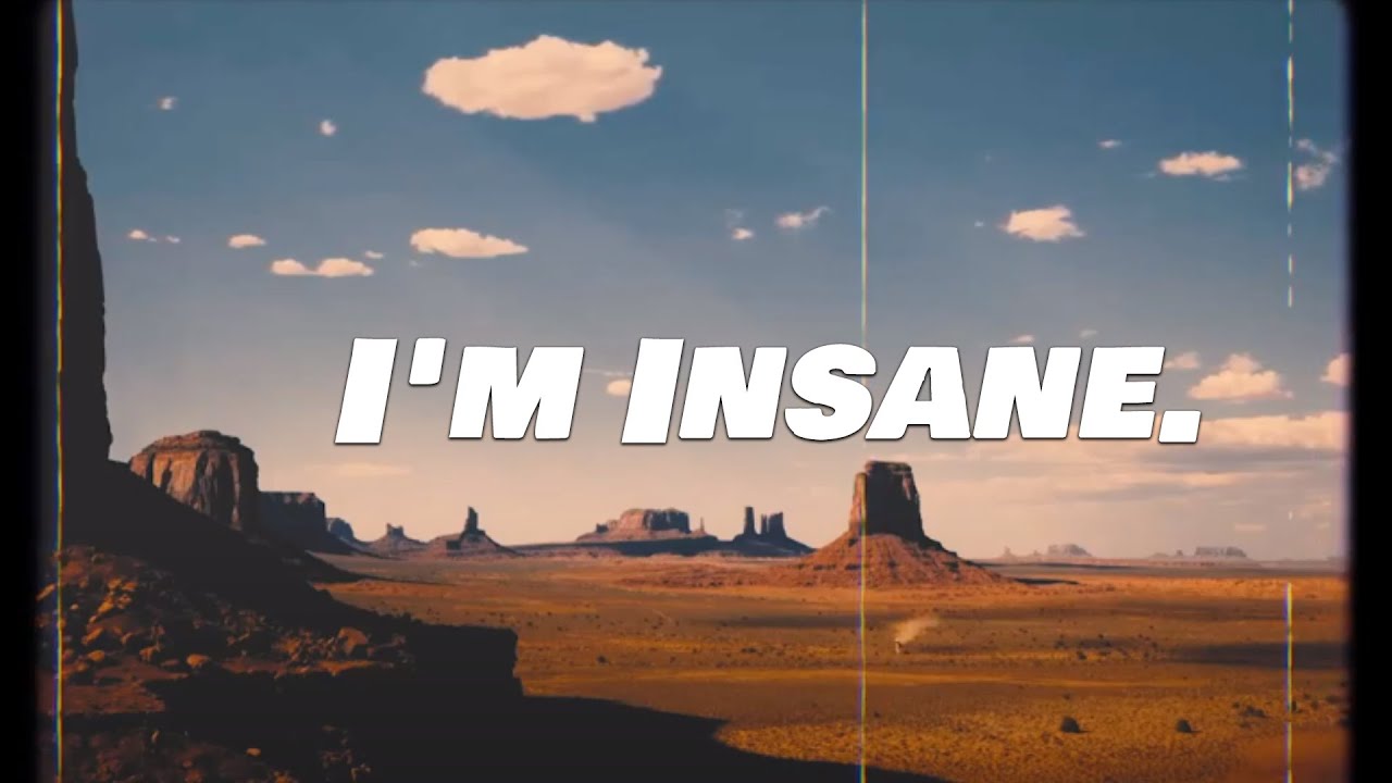 I'm Insane (Official Music Video) - YouTube