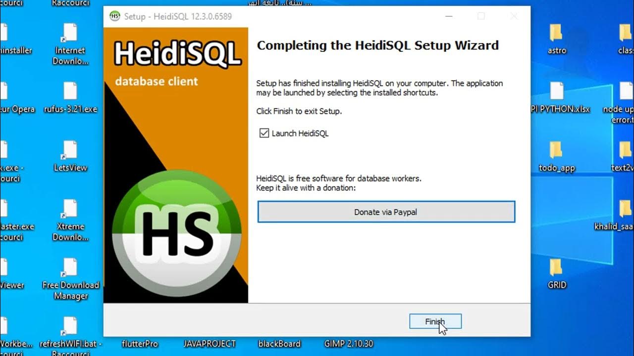 Heidisql Install On Windows10 Youtube