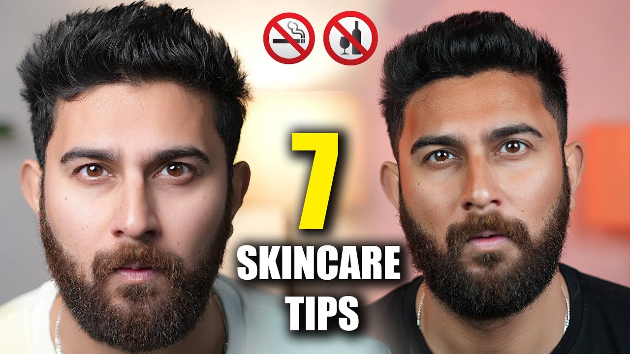 7 SKINCARE TIPS FOR MEN | GET GLOWING SKIN | DSBOSSKO - YouTube