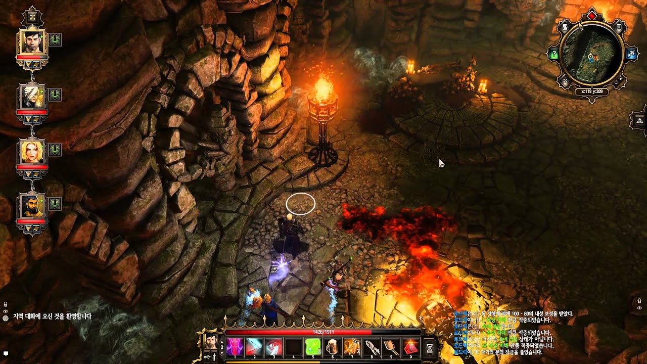 디비니티 오리지날 신 근원 사원 내부 퍼즐 Divinity Original Sin the Source Temple - YouTube