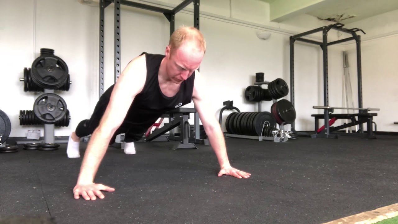 Wide push up demo - YouTube