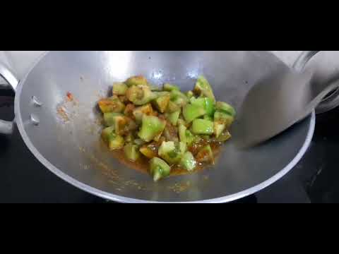 Kache Tamatar & hari mirch ki sabji kaisay banaye - sipra barua - YouTube