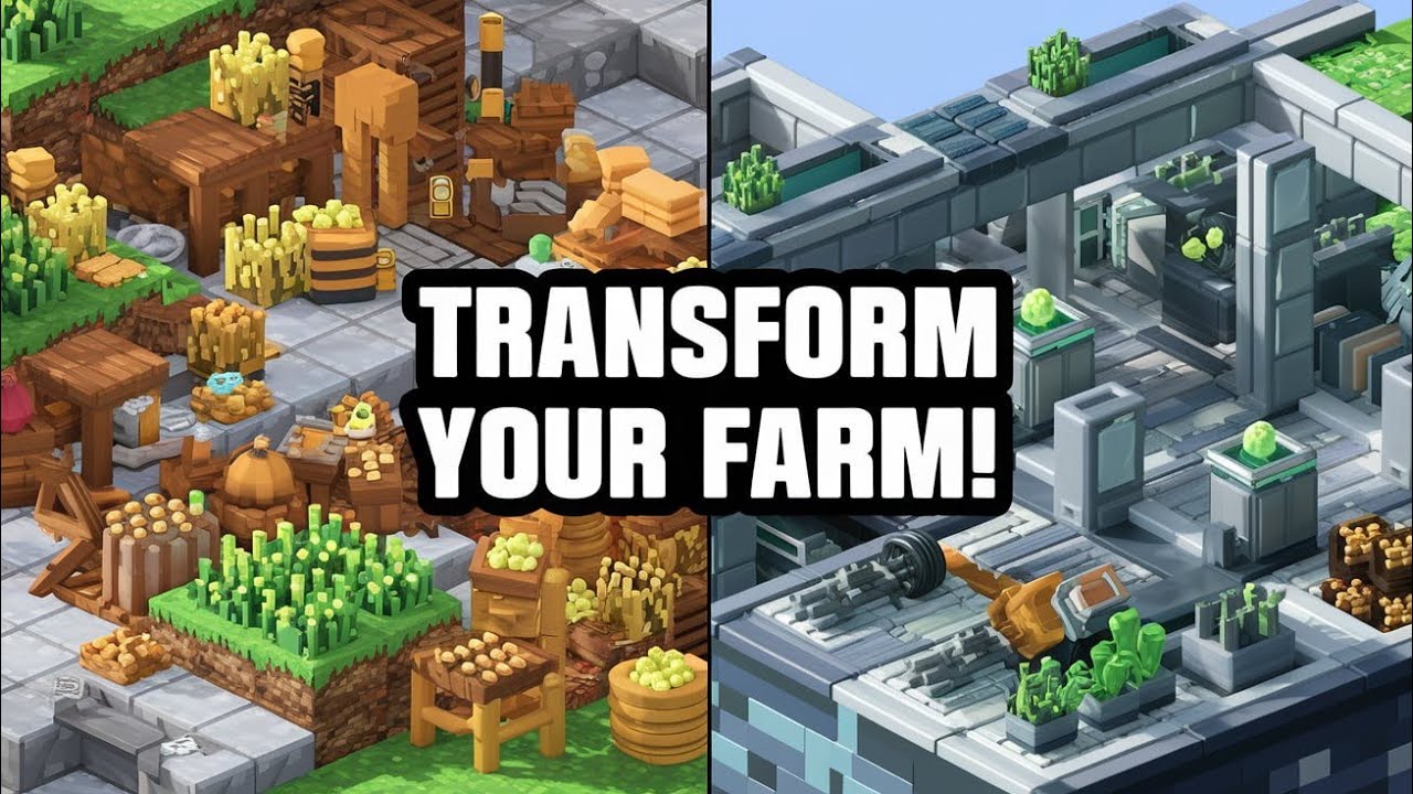 "The Best Iron Farm Design for Minecraft: Easy & Efficient!" - YouTube