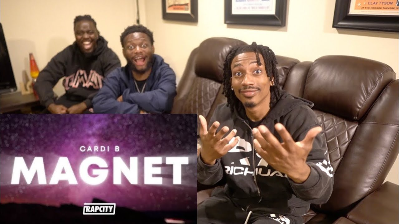 CARDI B - MAGNET | REACTION! ( CARDI CBFW ) - YouTube