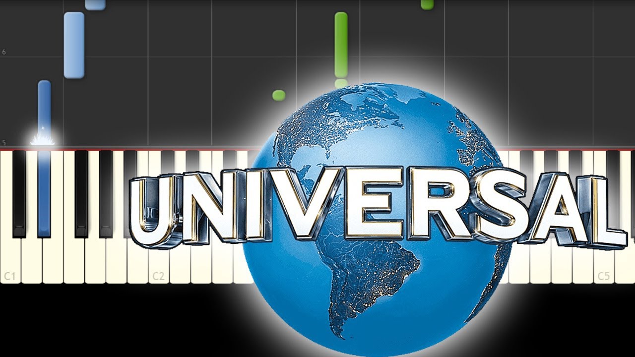 Universal Studios / Theme / Piano Tutorial - YouTube
