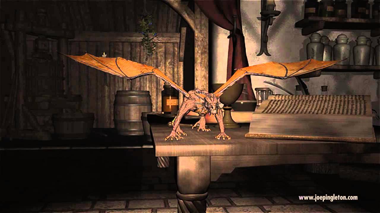 Dragon Take Off Test Animation - YouTube