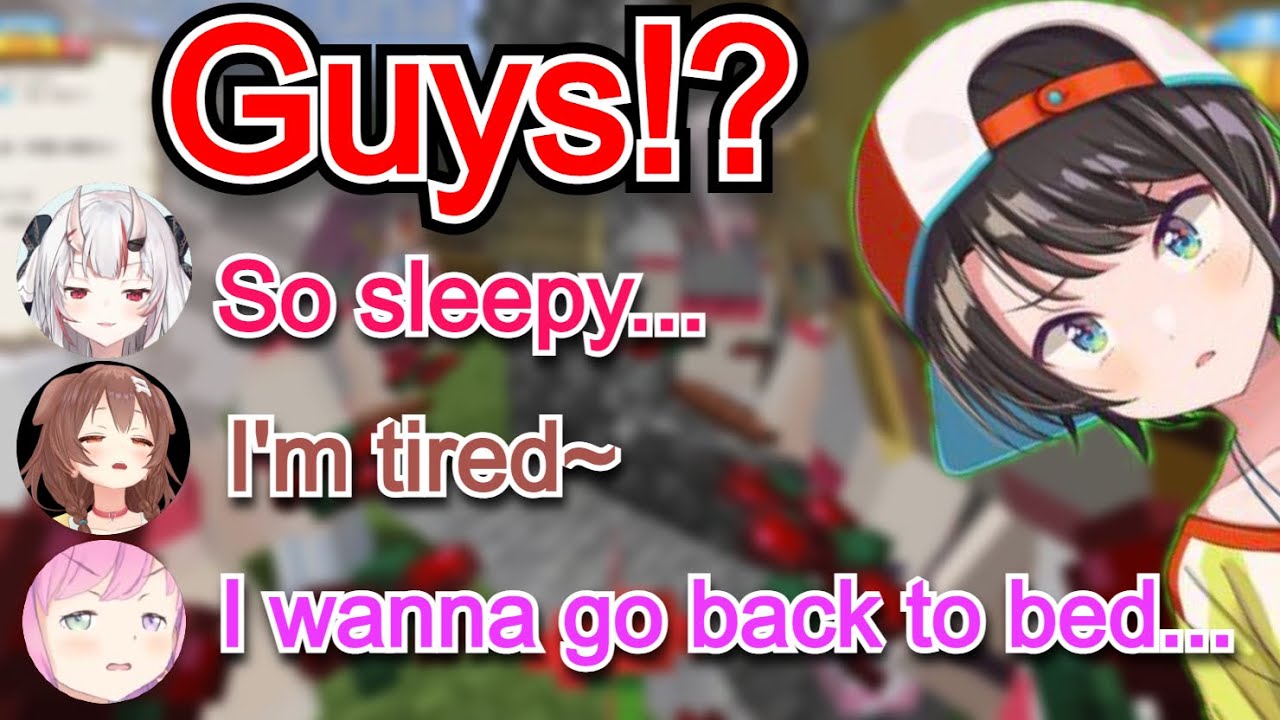 An Extremely Low Energy Introduction of White Team A (ft. Subaru Korone ...