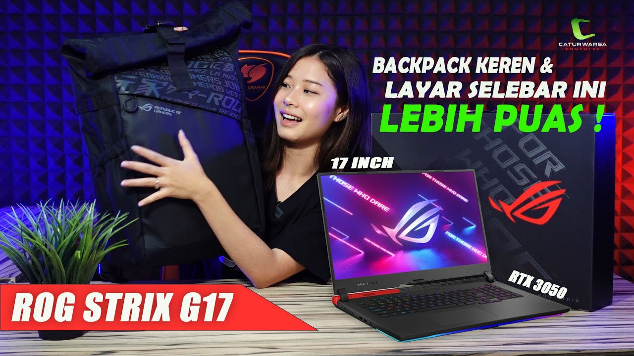 Laptop Gaming Dengan Layar Super Lebar Lebih Menarik ? | Unboxing Asus ...