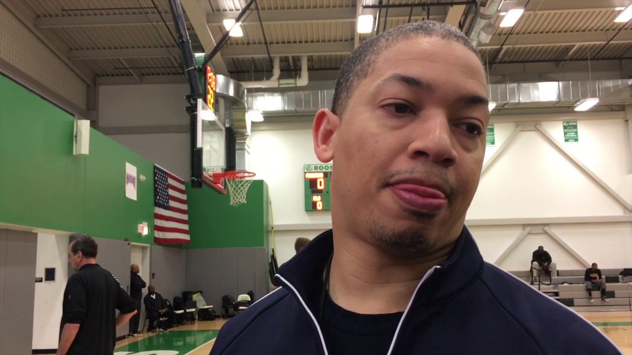 Tyronn Lue talks about the Cleveland Cavaliers' rest plan down the ...