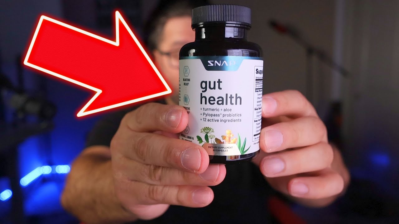 Snap Supplements Gut Health Supplements for Men and Women | Probiotics ...