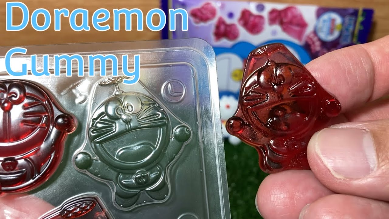 Doraemon gummy | ドラえもんグミ #doraemon #ドラえもん #gummy - YouTube