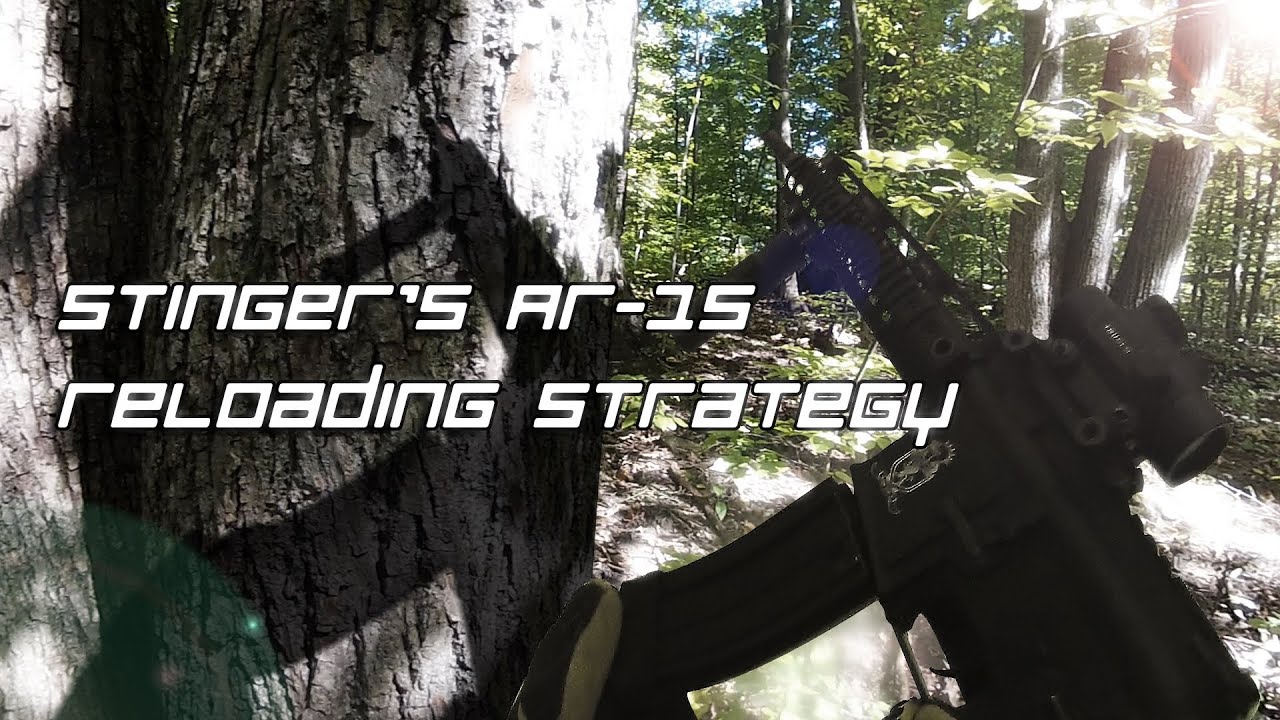 Stinger's Airsoft AR-15 (M4/M16) Tactical Reloading Method - YouTube