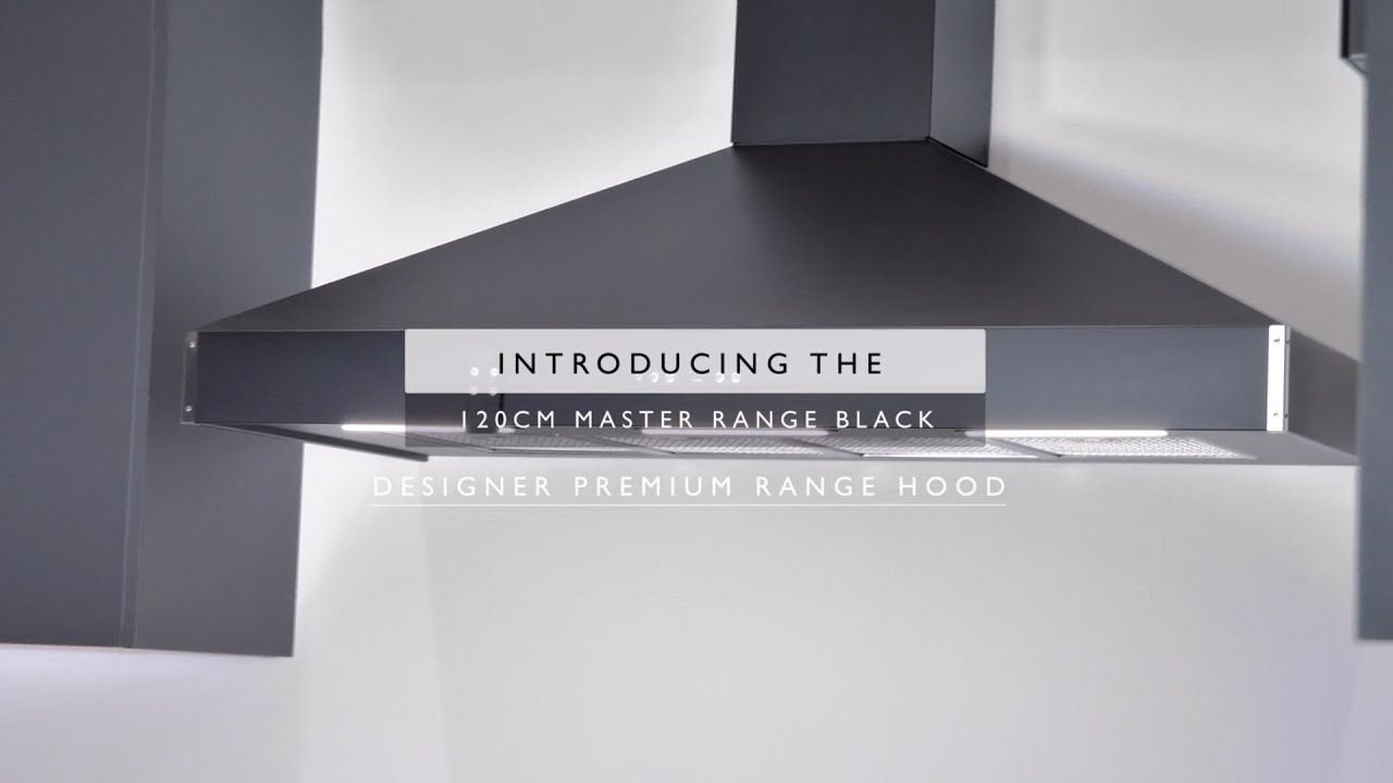 120cm Master Range Premium Extractor - Black - YouTube