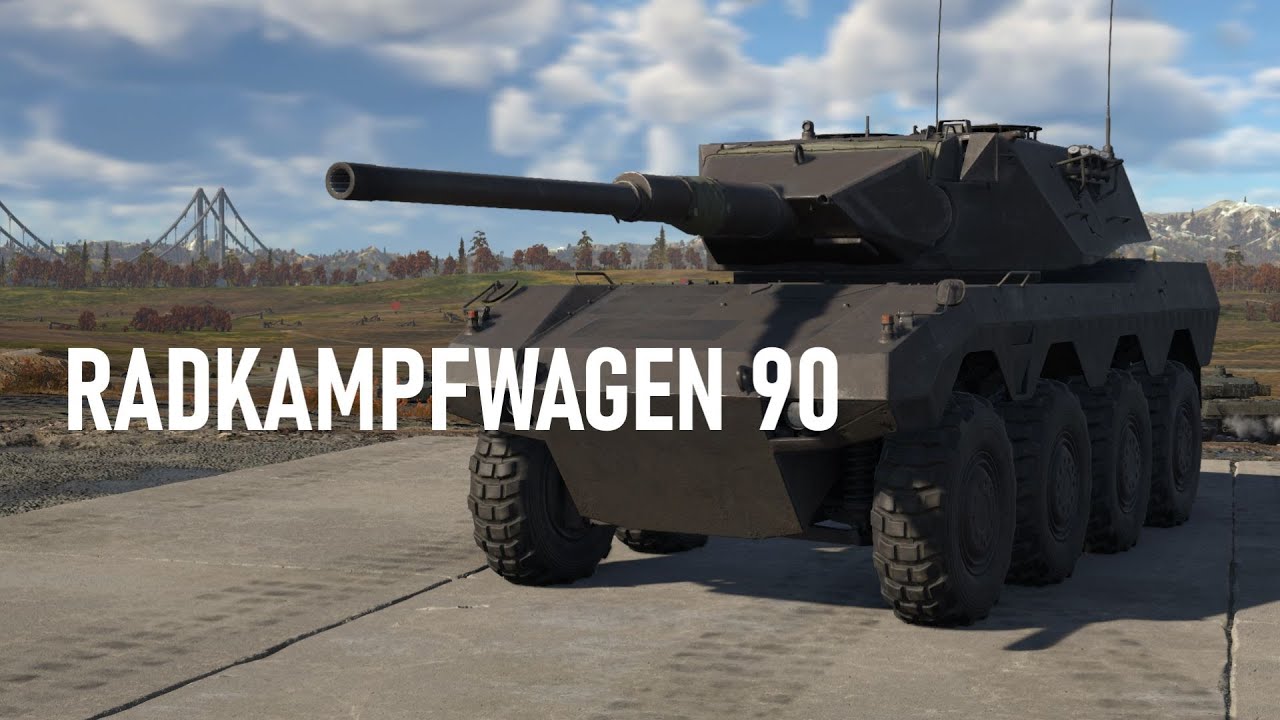 War Thunder | Radkampfwagen 90 - YouTube