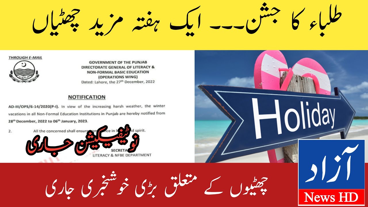 One week extension in Winter Holidays in punjab | Finally Winter ...