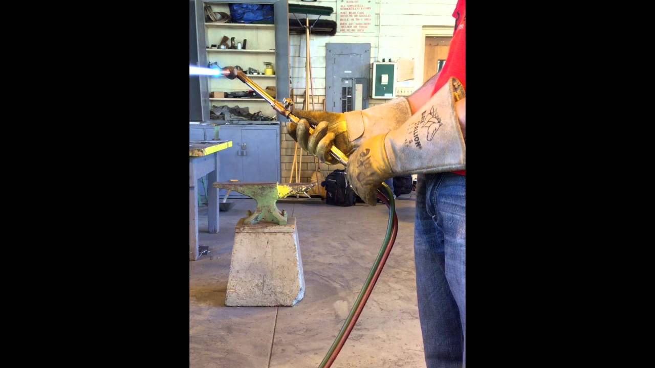 Cutting Torch Start Up and Shut Down - YouTube