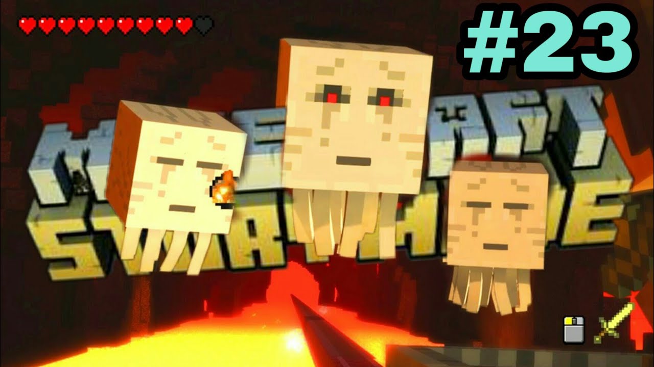 Ghast War - (Minecraft Story Mode) - YouTube