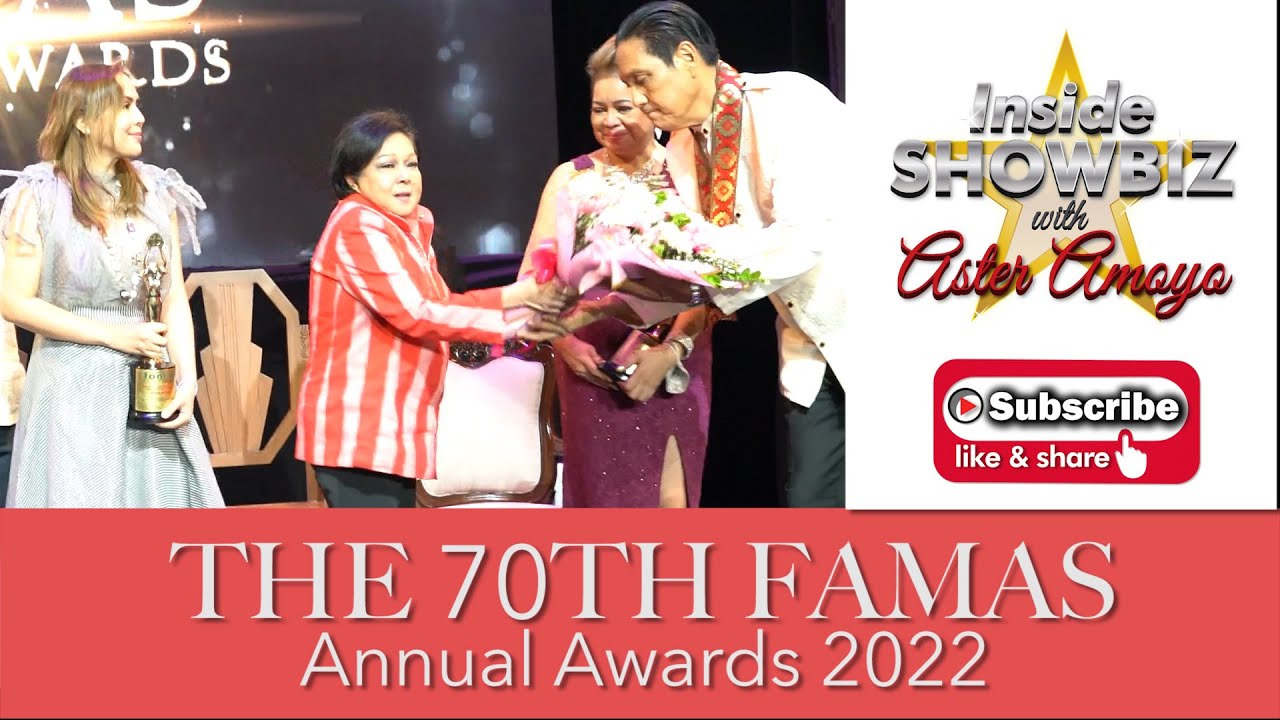THE 70TH FAMAS ANNUAL AWARDS 2022 || #ISAA Ep. 7 - YouTube