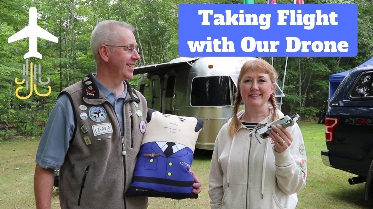Camping With Friends and Drone Flying - YouTube