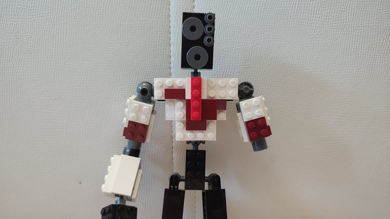 Lego Injured Large Speakerman make (full) - YouTube