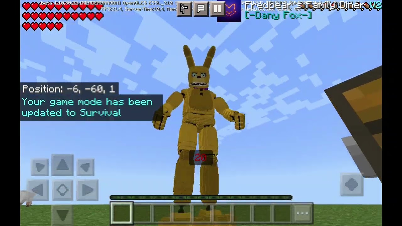 TESTING SPRINGLOCK SUIT IN MINECRAFT - YouTube