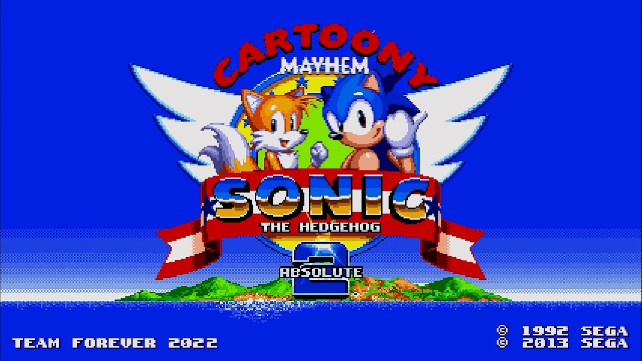 Sonic 2 Absolute: CA22 Cartoony Mayhem Full Game Playthrough (1080p ...
