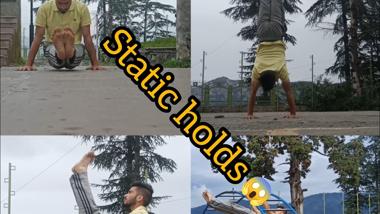 Static holds of Calisthenics|| Bharat sharma|| strength training - YouTube