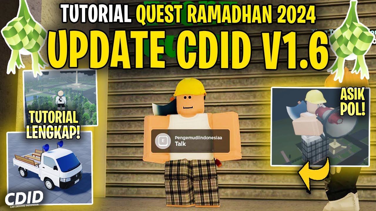 CARA MENYELESAIKAN QUEST RAMADHAN 2024 UPDATE CDID V1.6 - Car Driving ...