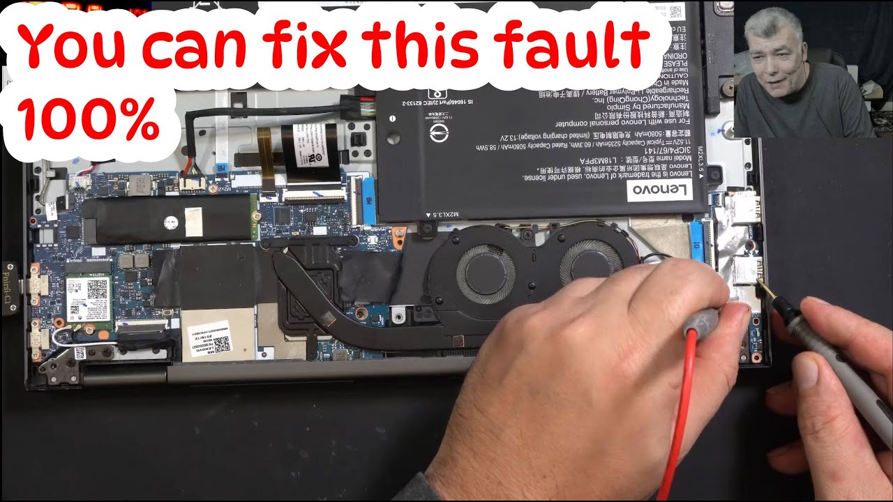 Lenovo Yoga C740 dead, not charging, how a stupid simple fault, can ...