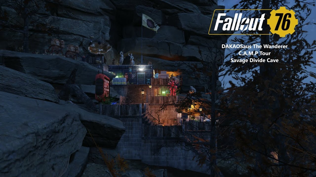 Cave Build Inspired by Darth Xion | Fallout 76 C.A.M.P - YouTube