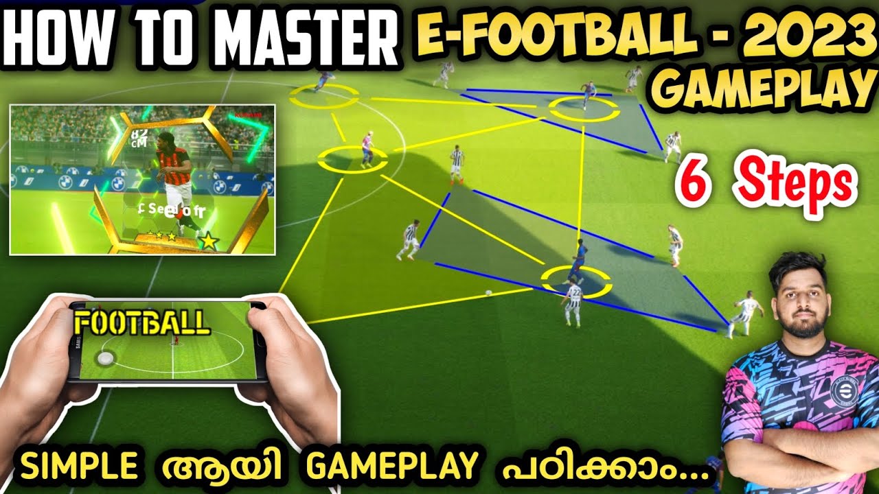 How To Master E-FOOTBALL 2023 Gameplay | 6 Simple Steps You Must Use🔥 ...