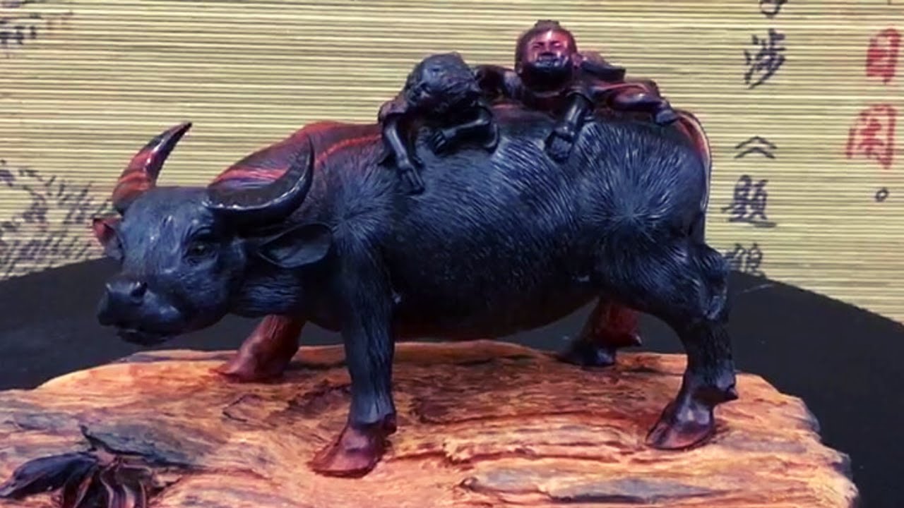 Full video 100% | Amazing Wood Carving Buffalo - Wood Carving Animals ...