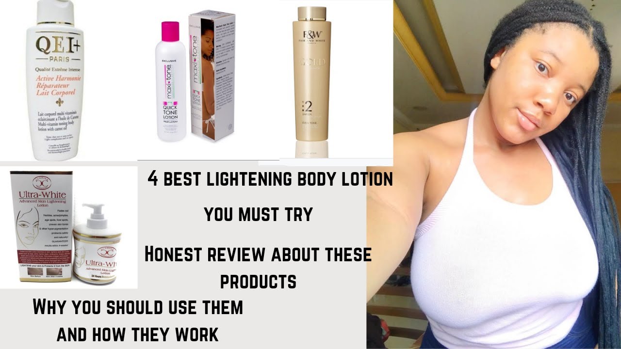 4 Best Lightening Body Lotion You Must Try (honest review) - YouTube