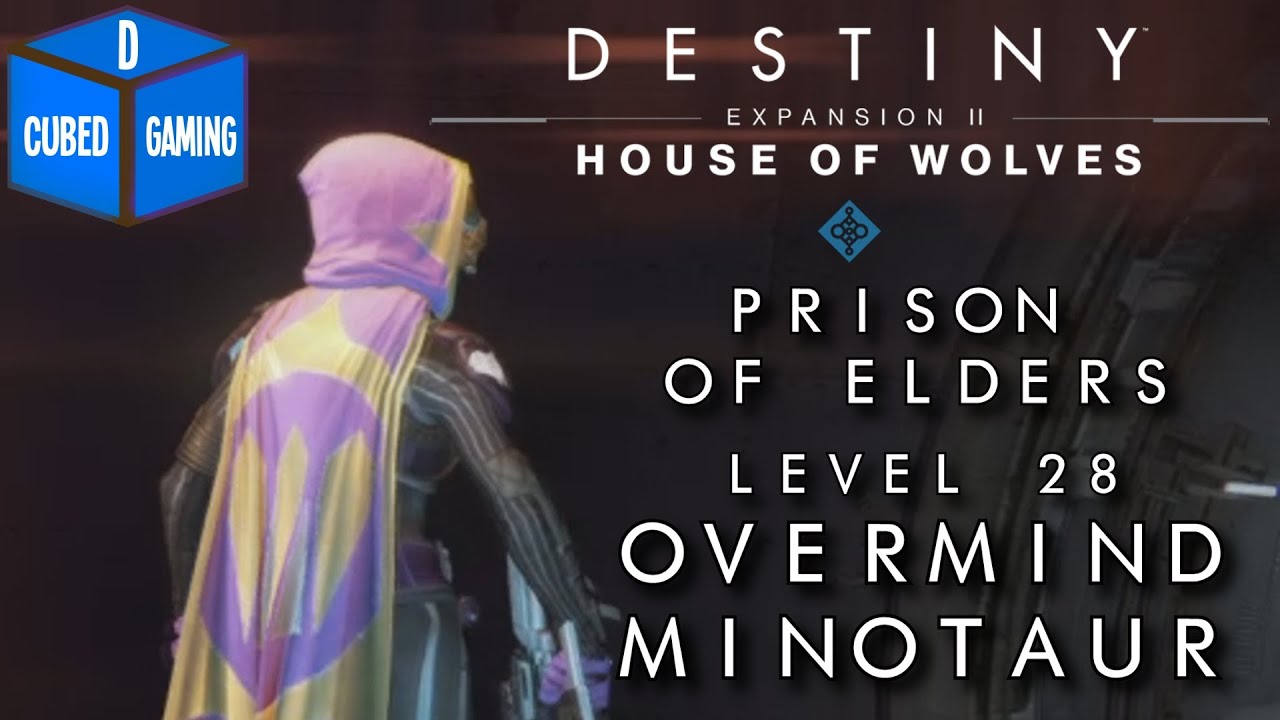Destiny - Lvl. 28 Prison of Elders - Overmind Minotaur - YouTube