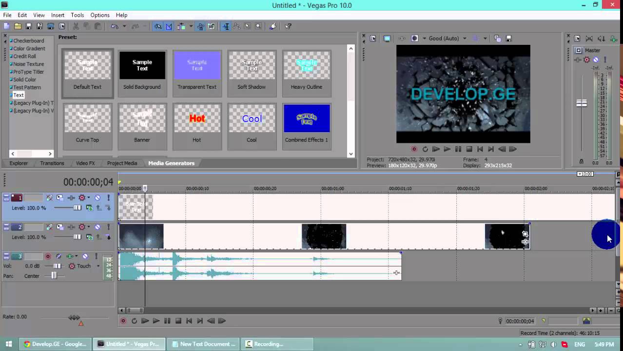 How to make Glass Break intro in Sony Vegas Pro - YouTube