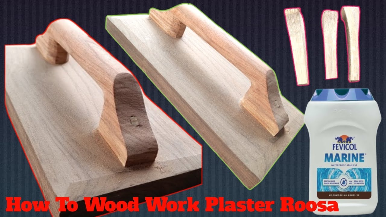 How To Wood Work Plaster Roosa||Make Gurmala gutka Roosa - YouTube