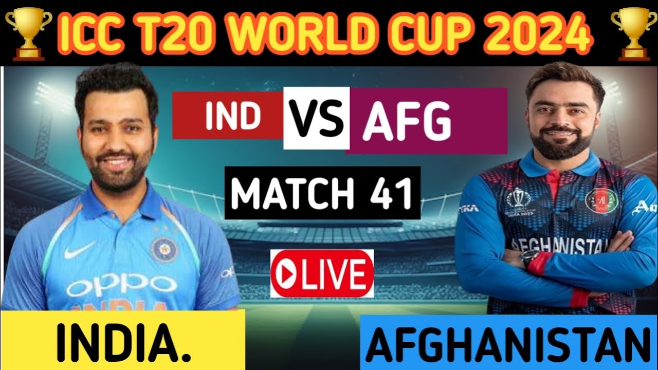 INDIA vs AFGHANISTAN Live Match || Live Score || ind vs afg Live T20 ...