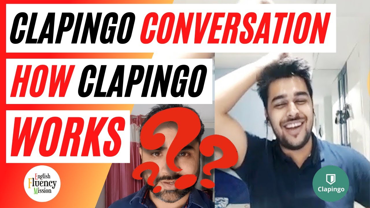 CLAPINGO English Conversation with Divyam Jain | How Clapingo Works ...